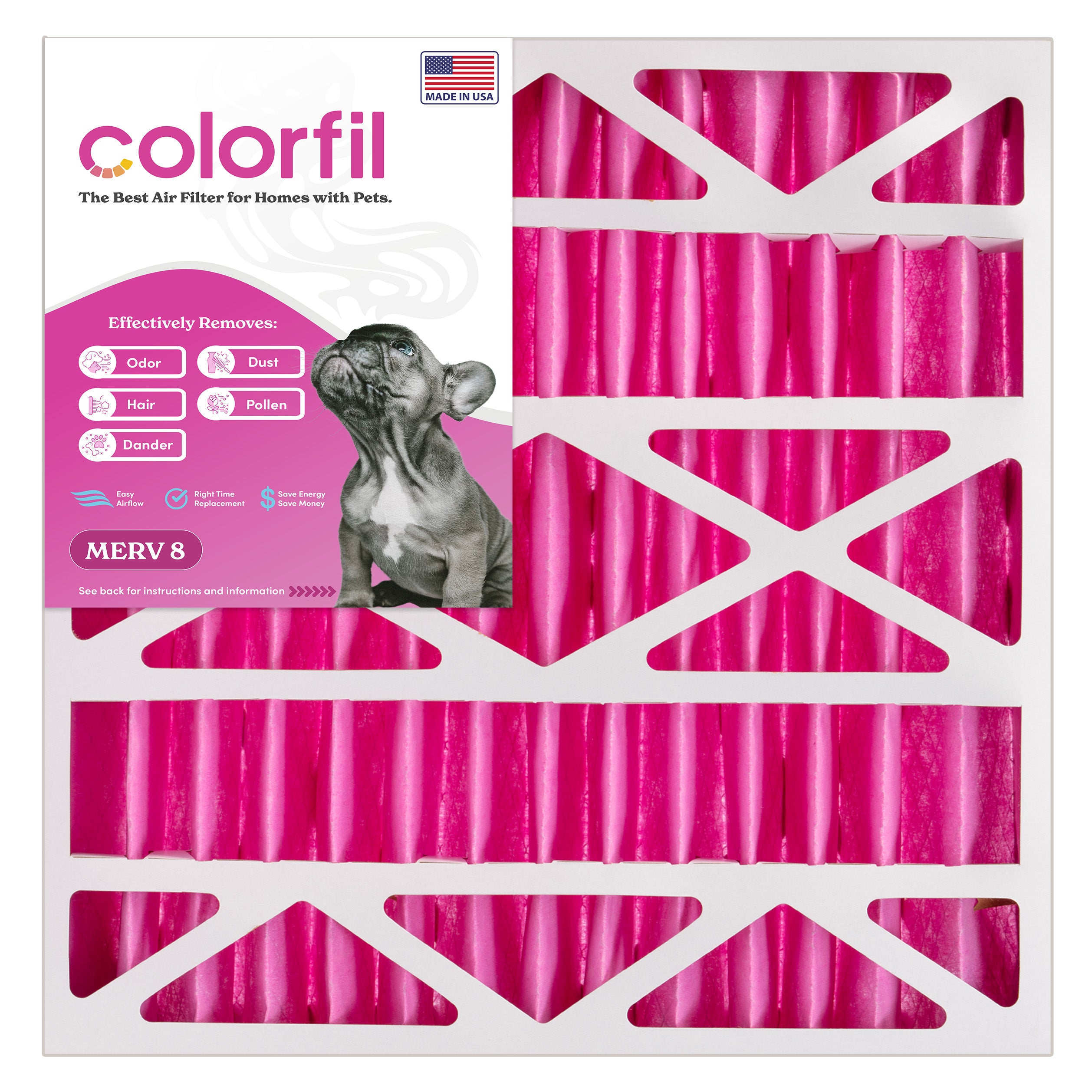 20x20x4 Colorfil Air Filter